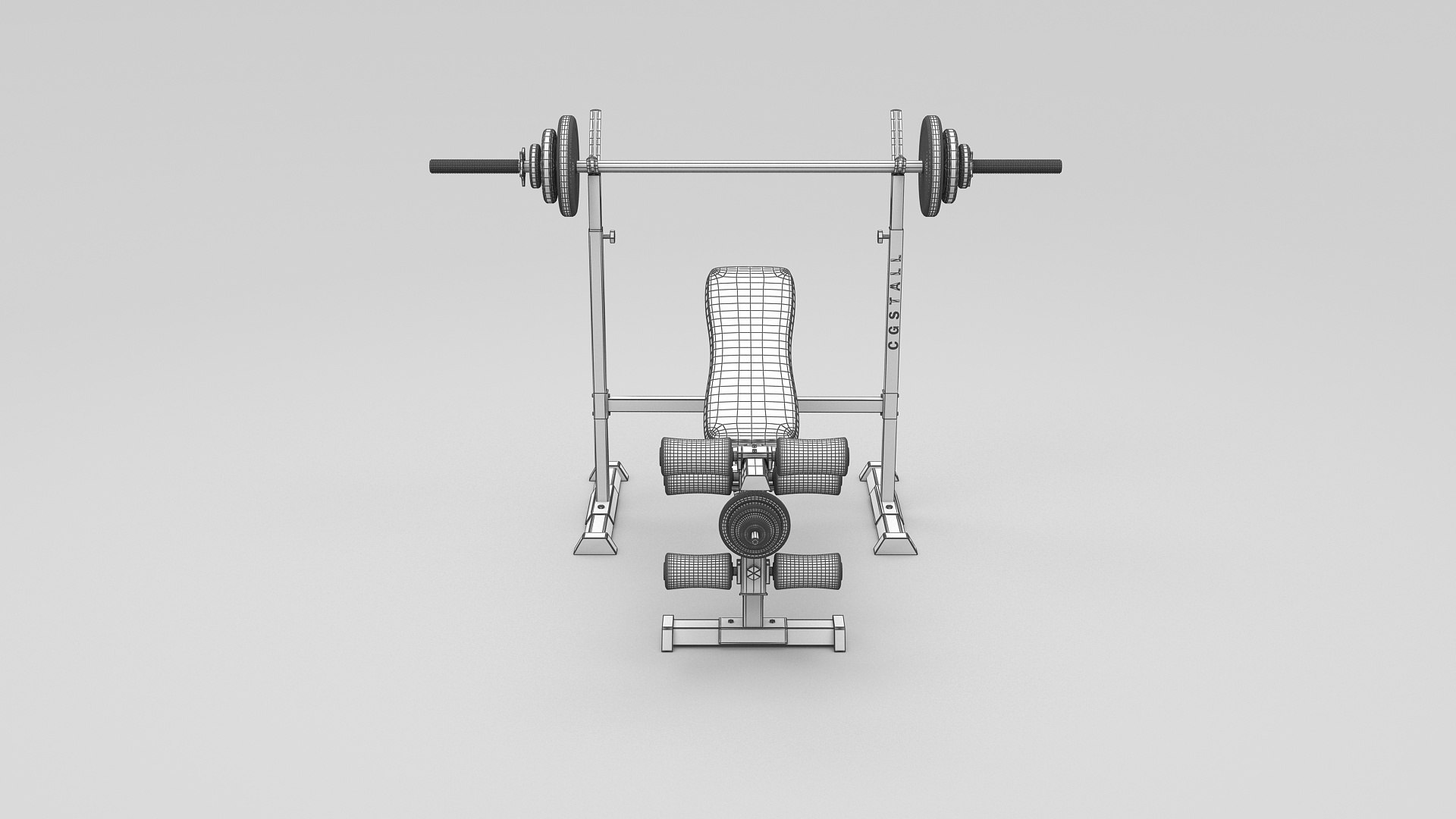 Weight Bench 3D Model - TurboSquid 1257749