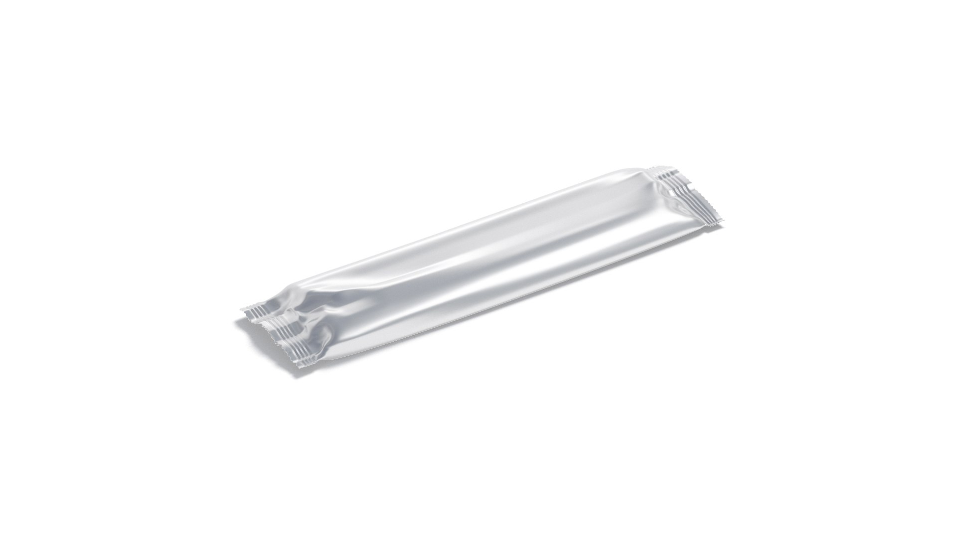 White Narrow Candy Wrap - Wrapped Sweet Food Pack 3D - TurboSquid 2115400