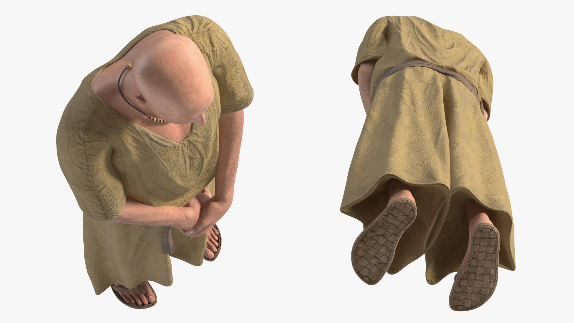 Ancient Priest Mourns An Altar With A Sarcophagus 3D Model - TurboSquid ...