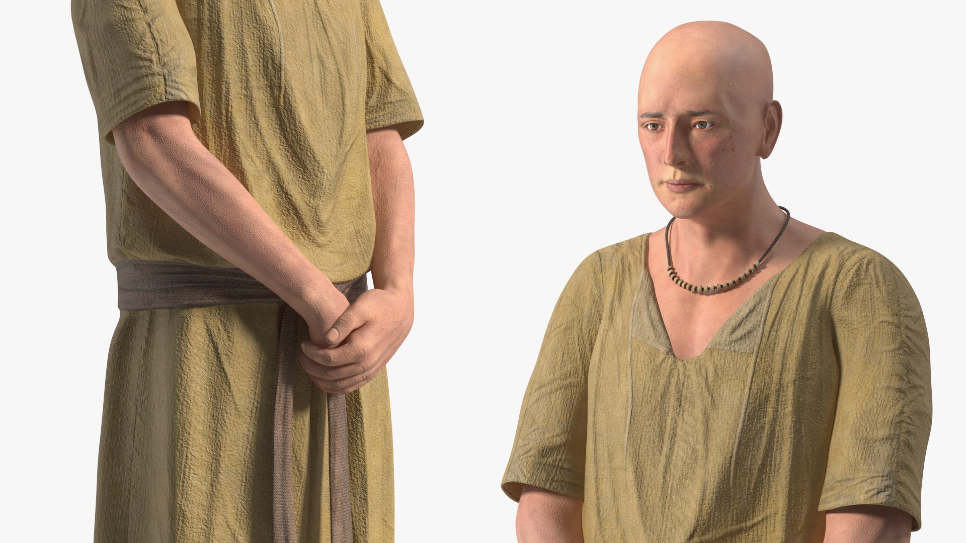 Ancient Priest Mourns An Altar With A Sarcophagus 3D Model - TurboSquid ...