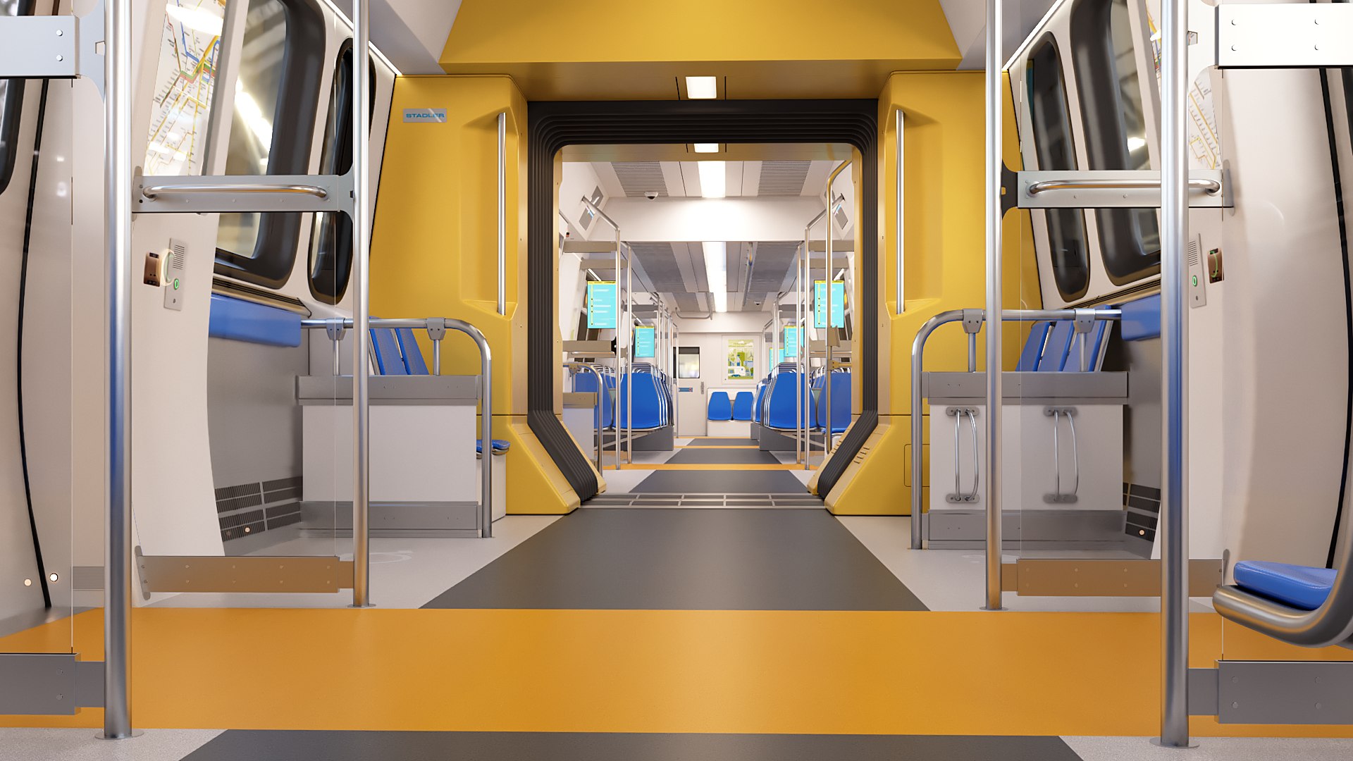 Stadler CQ400 3D Model - TurboSquid 2388253