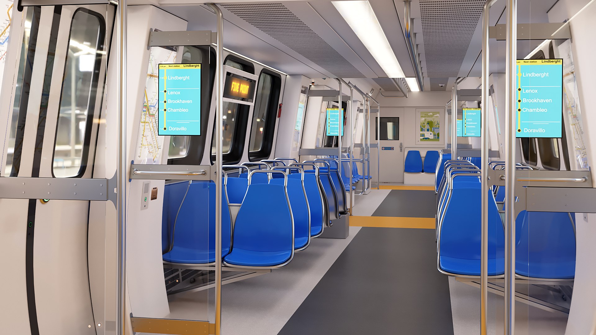 Stadler CQ400 3D Model - TurboSquid 2388253