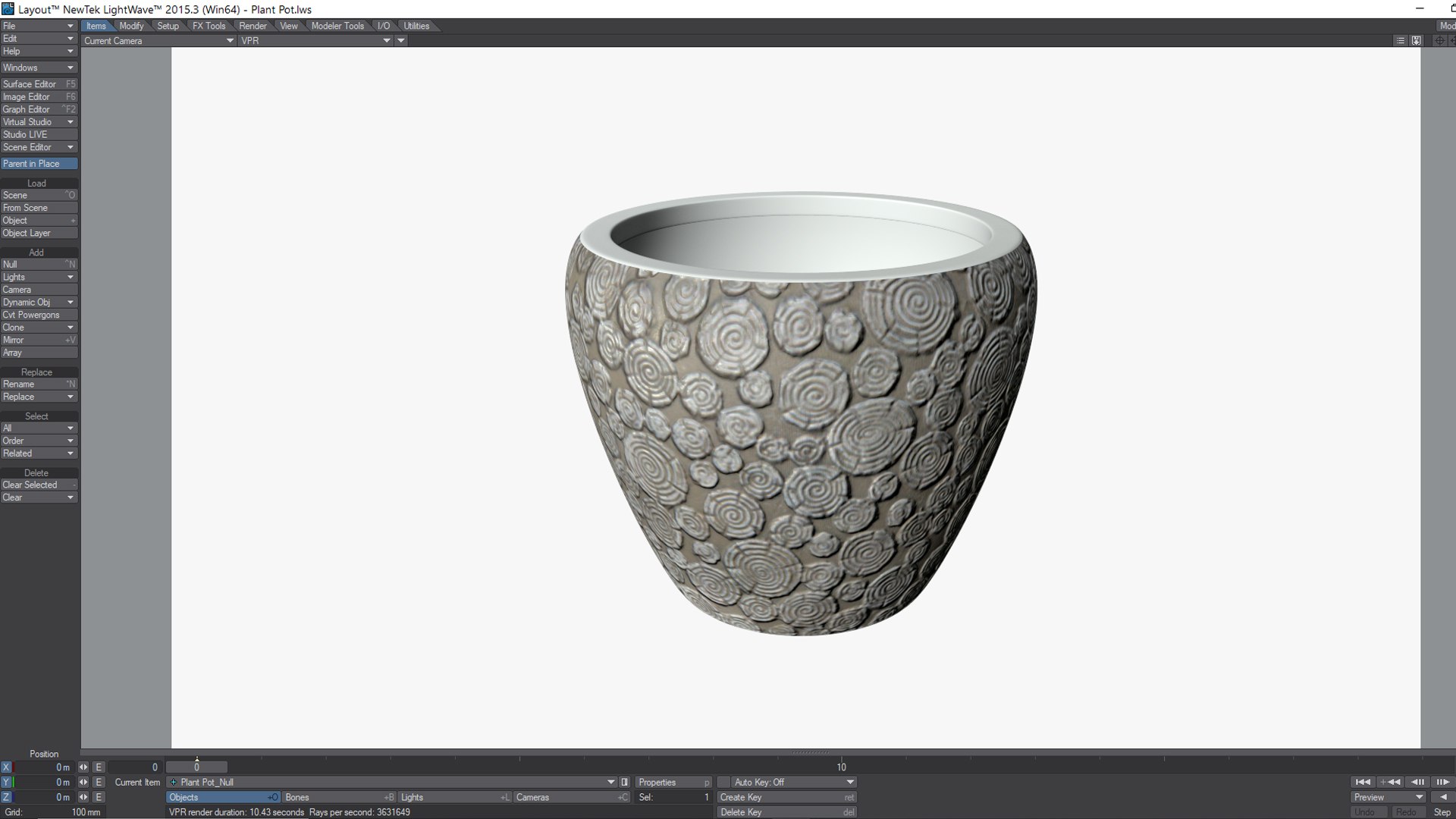 Plant Pot Model - TurboSquid 1642667