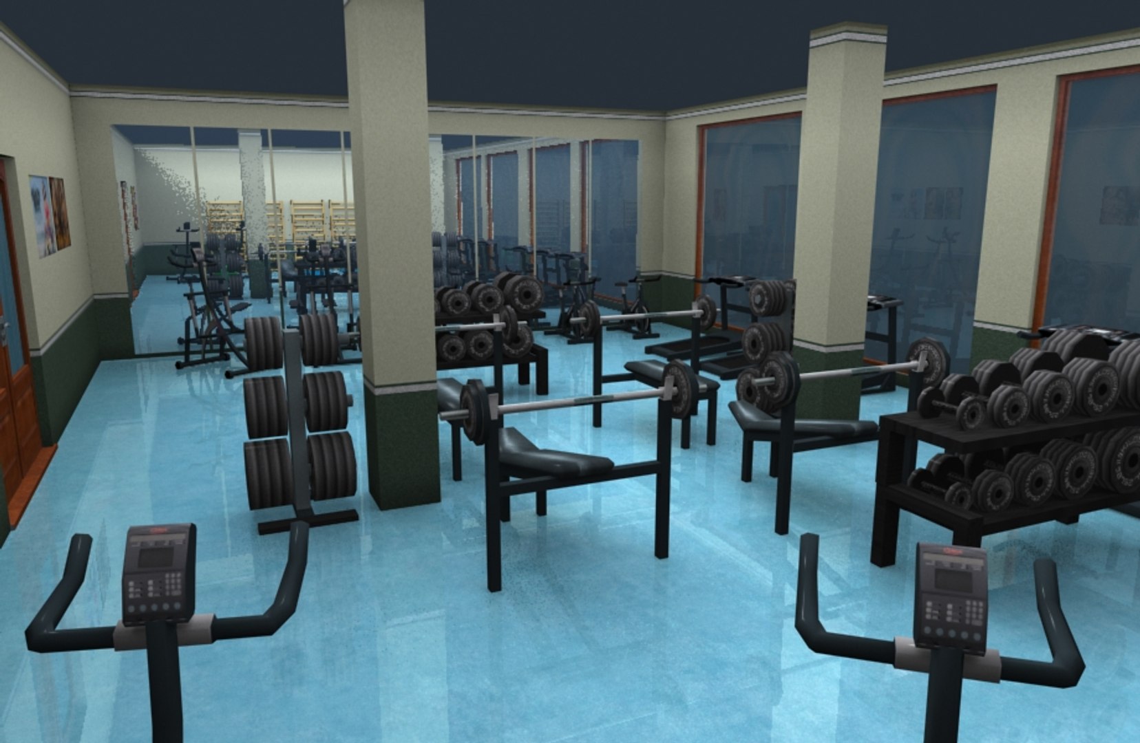 3d Model Interiors Room Gim