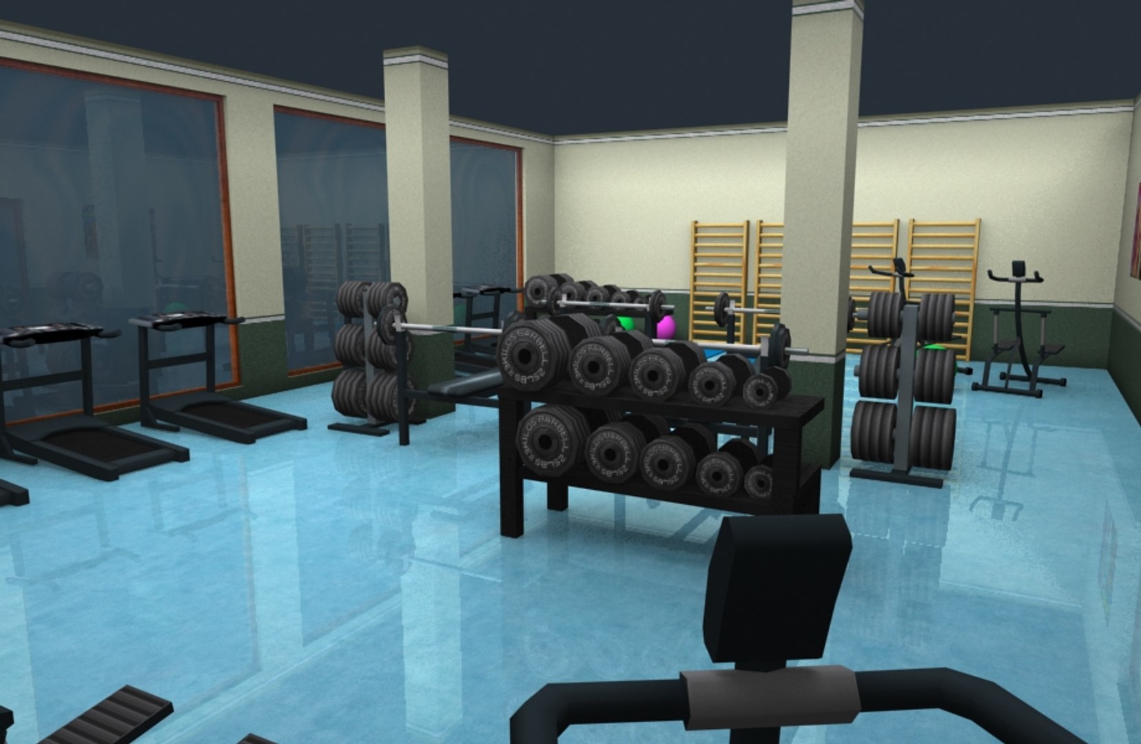 3d Model Interiors Room Gim
