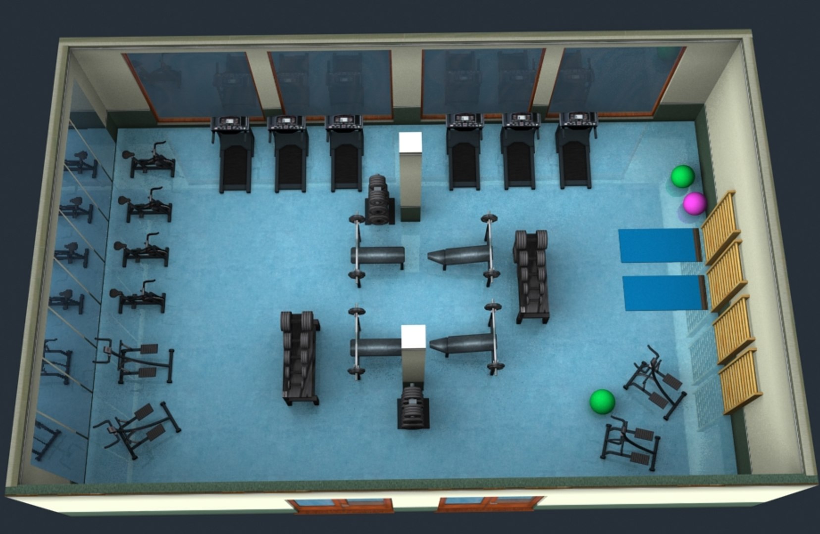 3d Model Interiors Room Gim