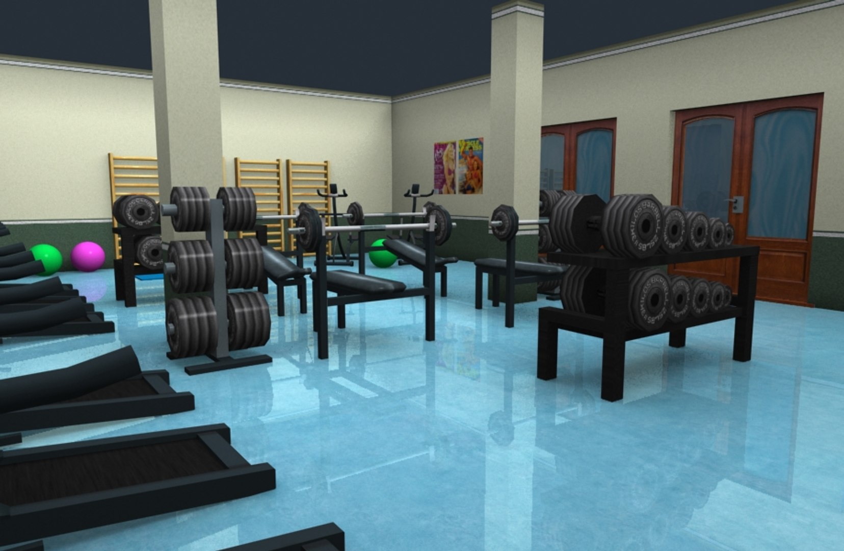 3d Model Interiors Room Gim