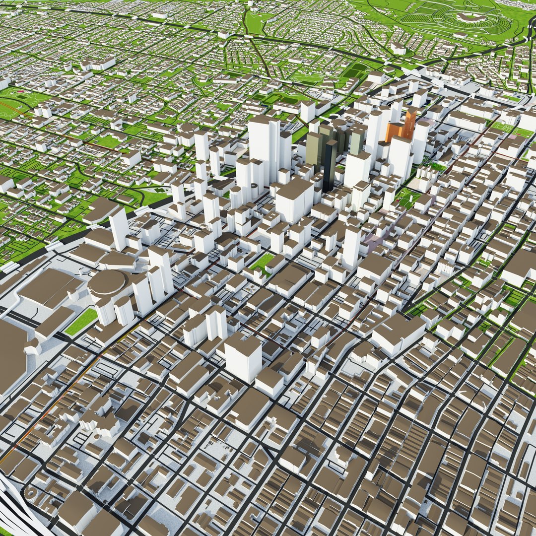 Los Angeles 3D Model - TurboSquid 1401834