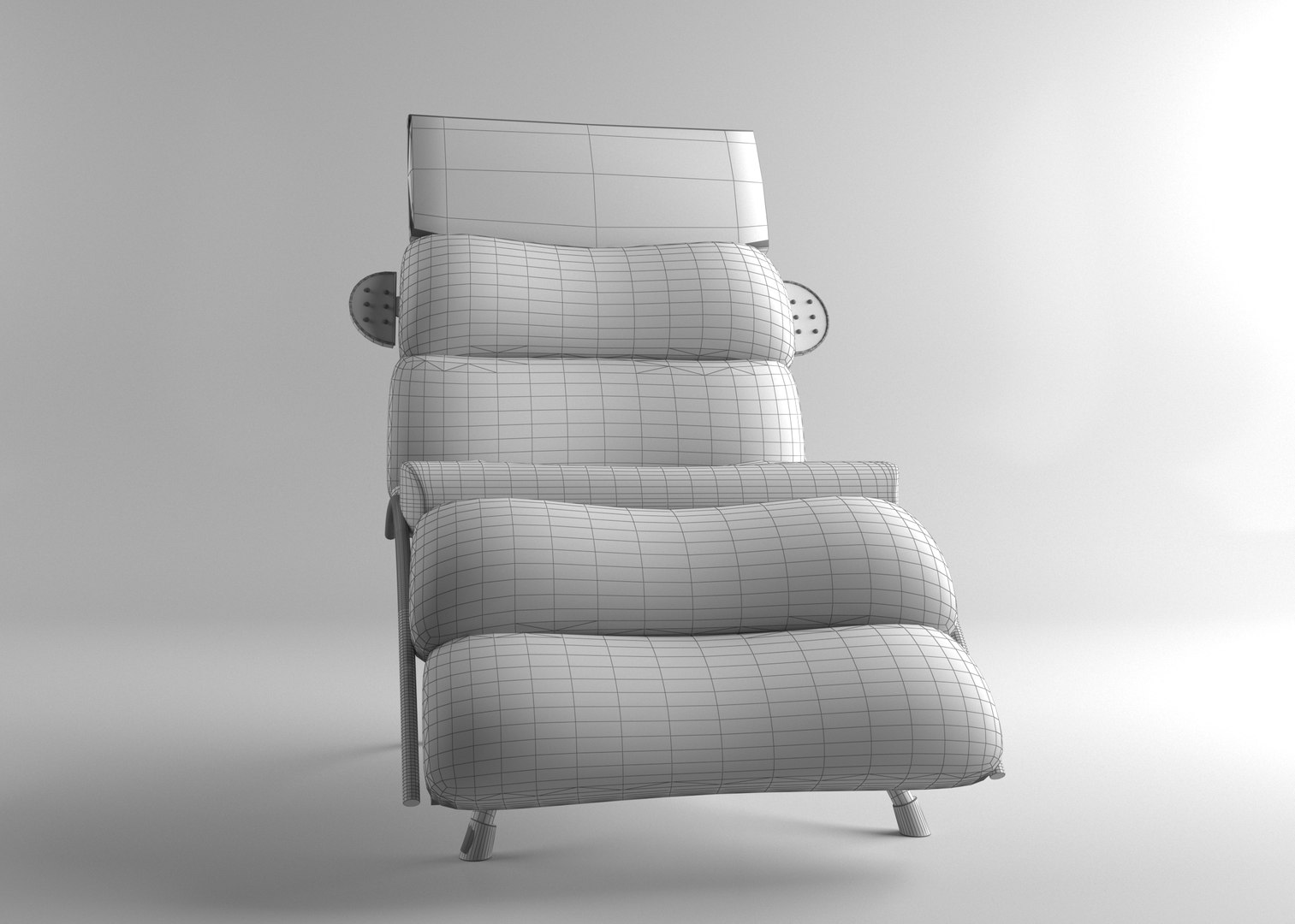 3D Barber Chair Takara Belmont Calme Model - TurboSquid 1757718