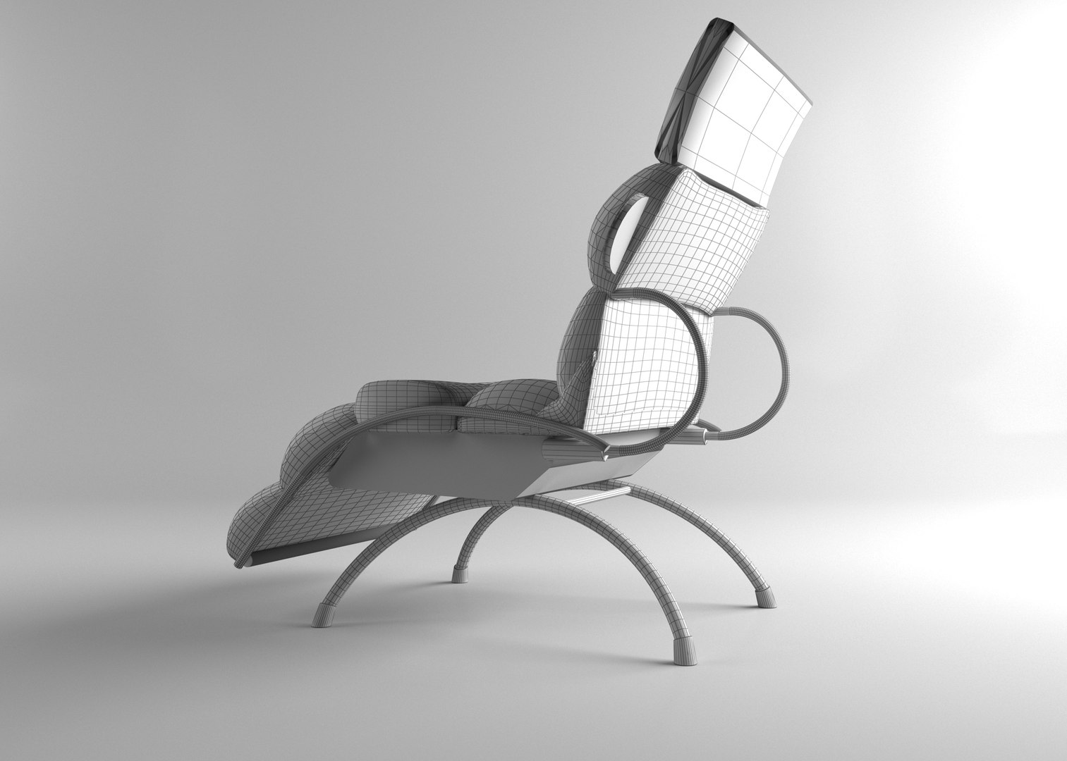 3D Barber Chair Takara Belmont Calme Model - TurboSquid 1757718