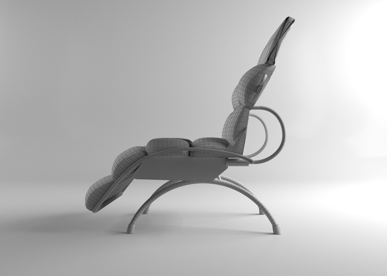 3D Barber Chair Takara Belmont Calme Model - TurboSquid 1757718