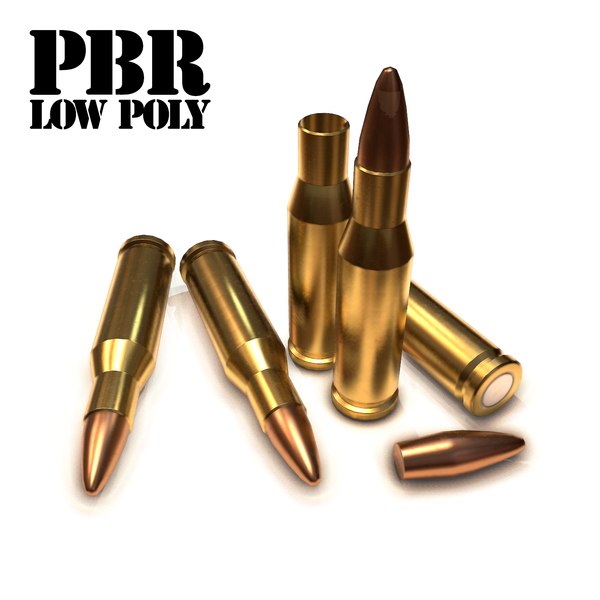 3d cartridge bullet 11