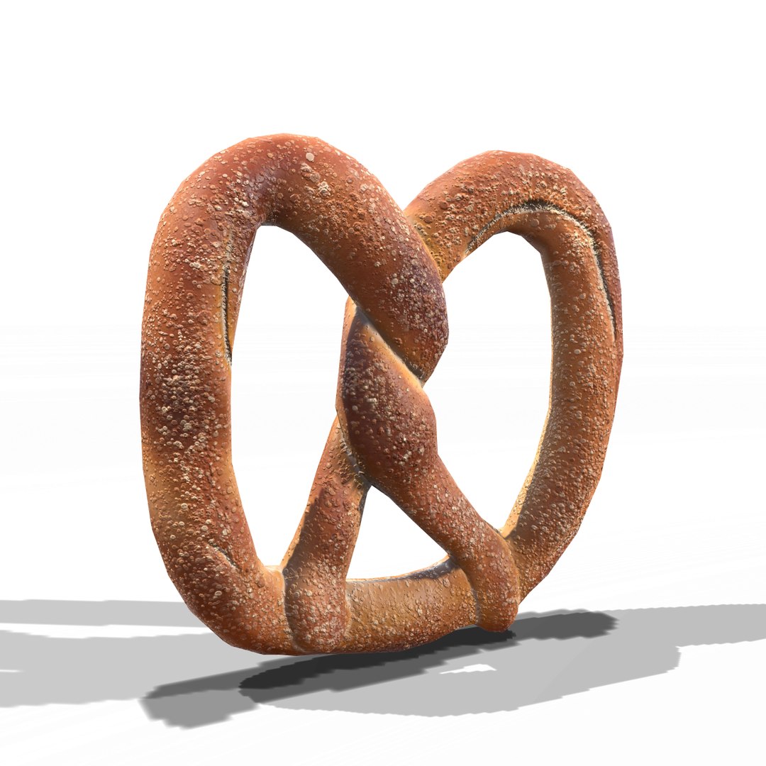 3D Model Pretzel - TurboSquid 2036662