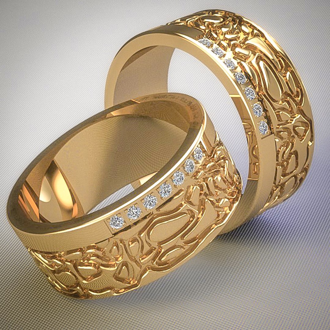 wedding ring 3d model