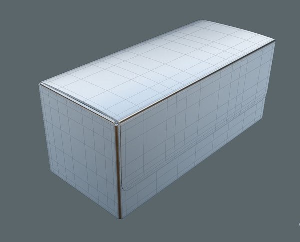 Package box 3D model - TurboSquid 1550035