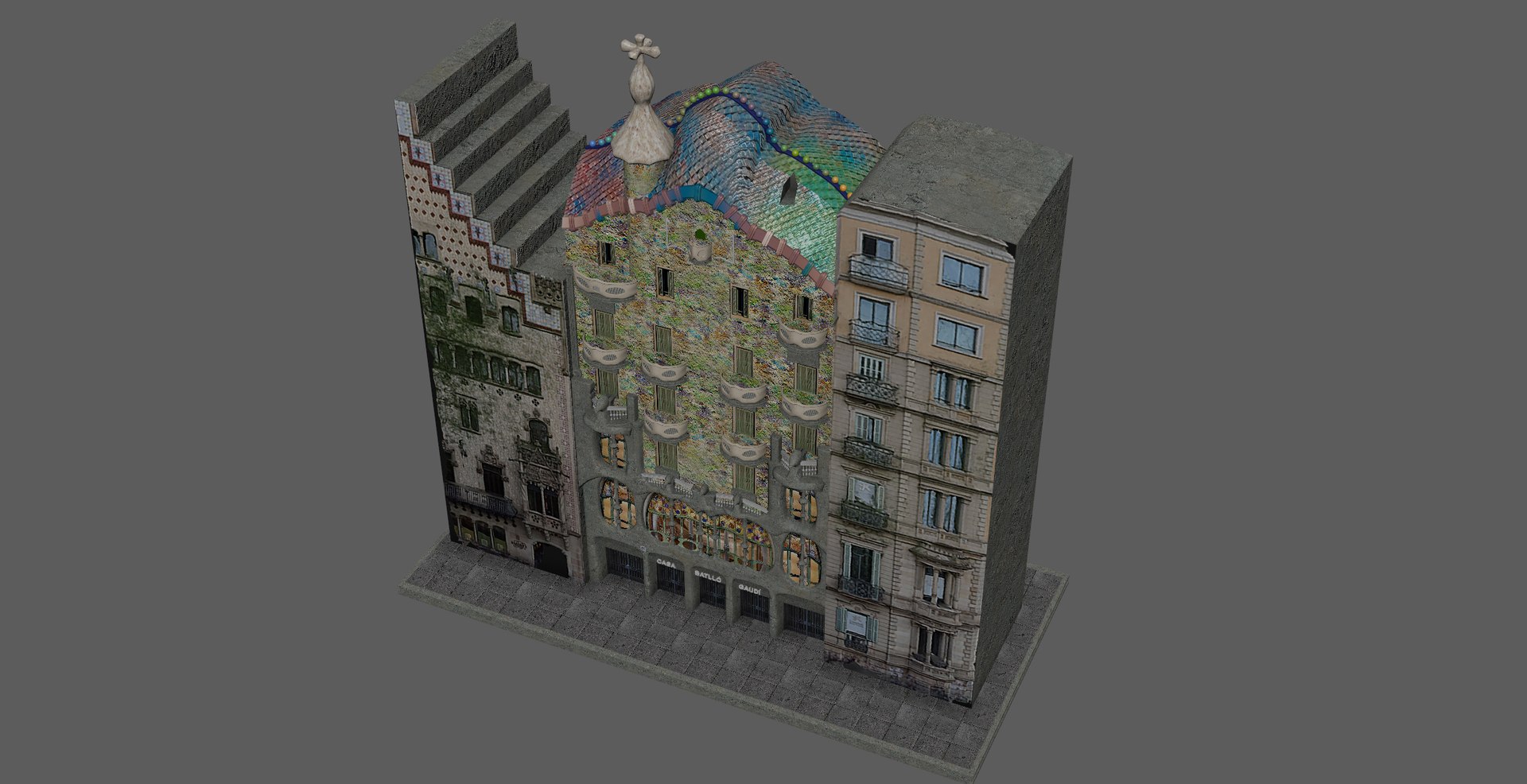 3D Model Casa Batllo - TurboSquid 2276394