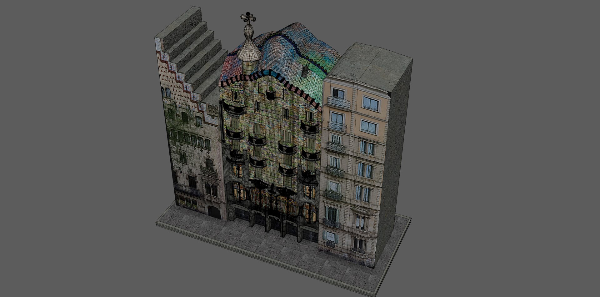 3D Model Casa Batllo - TurboSquid 2276394