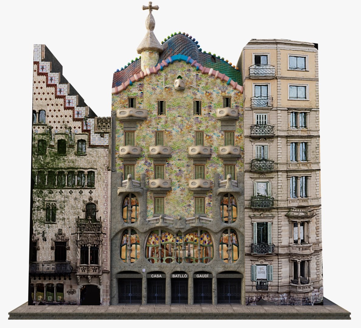 3D Model Casa Batllo - TurboSquid 2276394