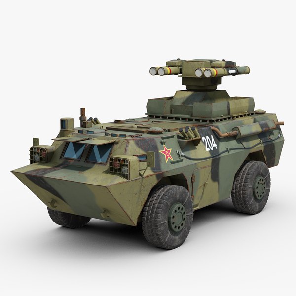 modelo 3d Sistema antitanque AFT 9 - TurboSquid 2347536