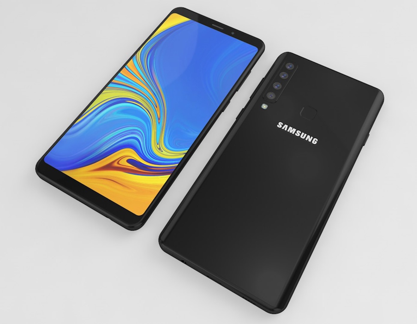 3D model samsung galaxy a9 - TurboSquid 1354747