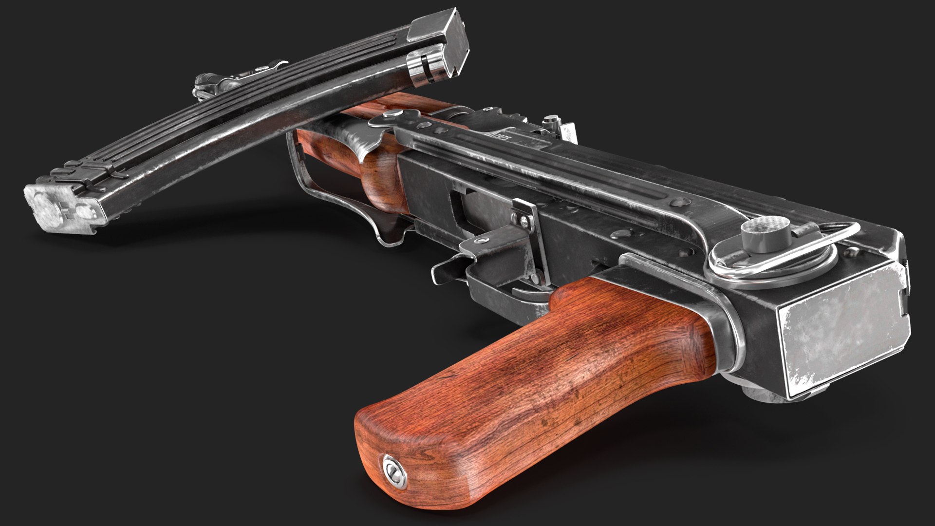 AKMS Assault Rifle 3D Model - TurboSquid 2228895