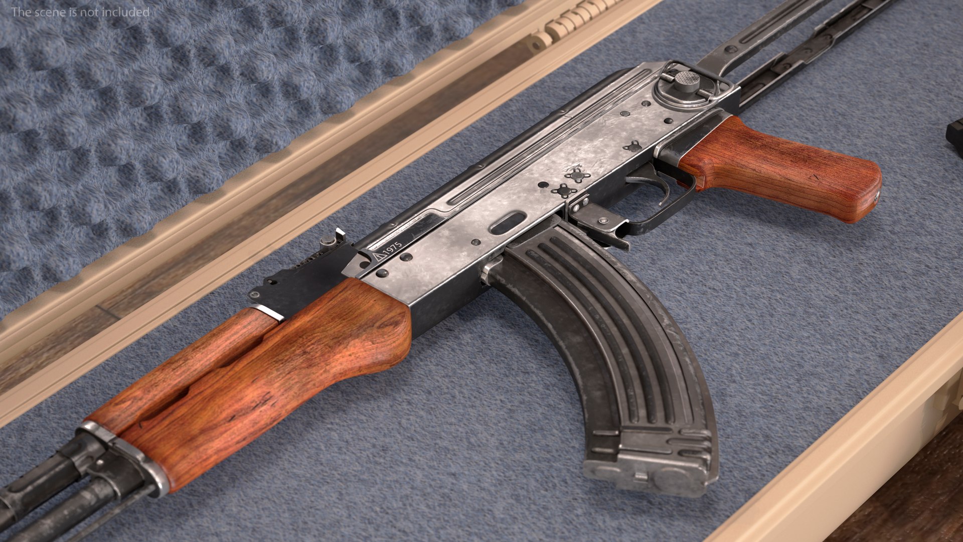 AKMS Assault Rifle 3D Model - TurboSquid 2228895