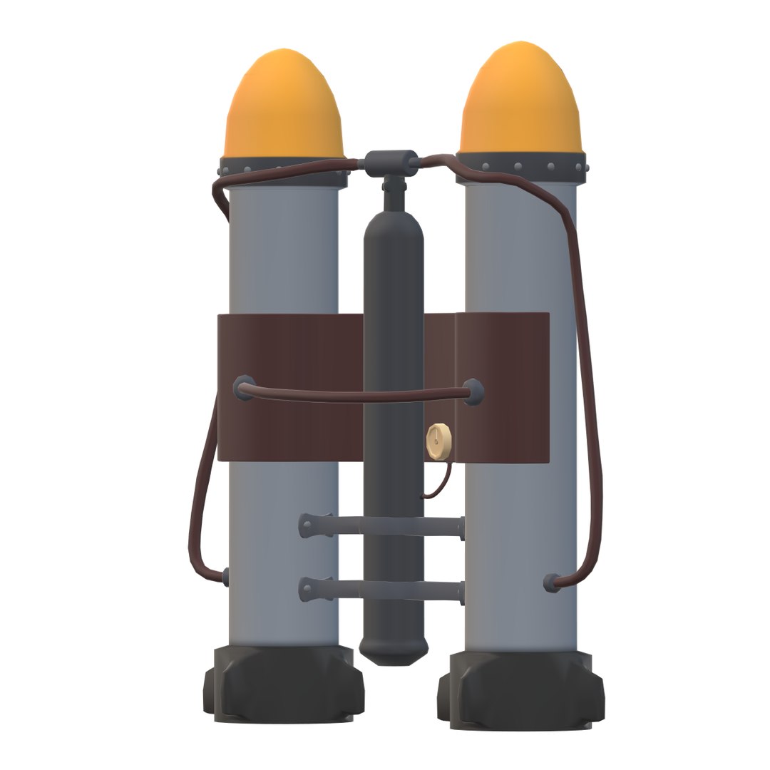 Jet Pack 3D Model - TurboSquid 2353311