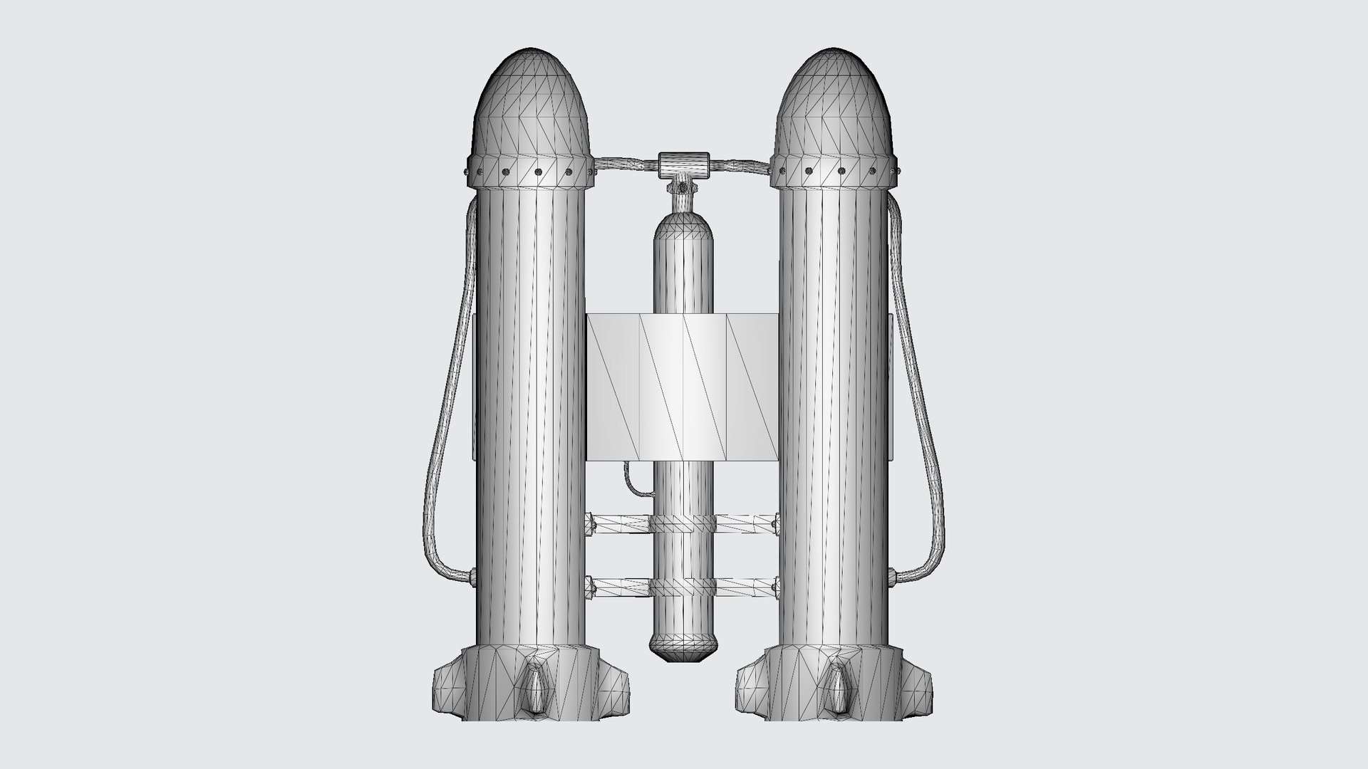 Jet Pack 3D Model - TurboSquid 2353311