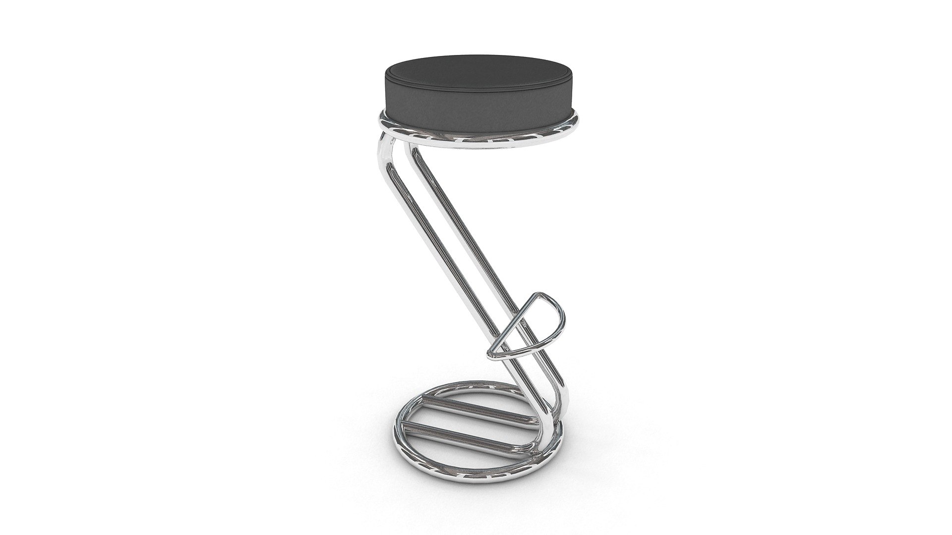Chair bar zeta 3D model - TurboSquid 1667772