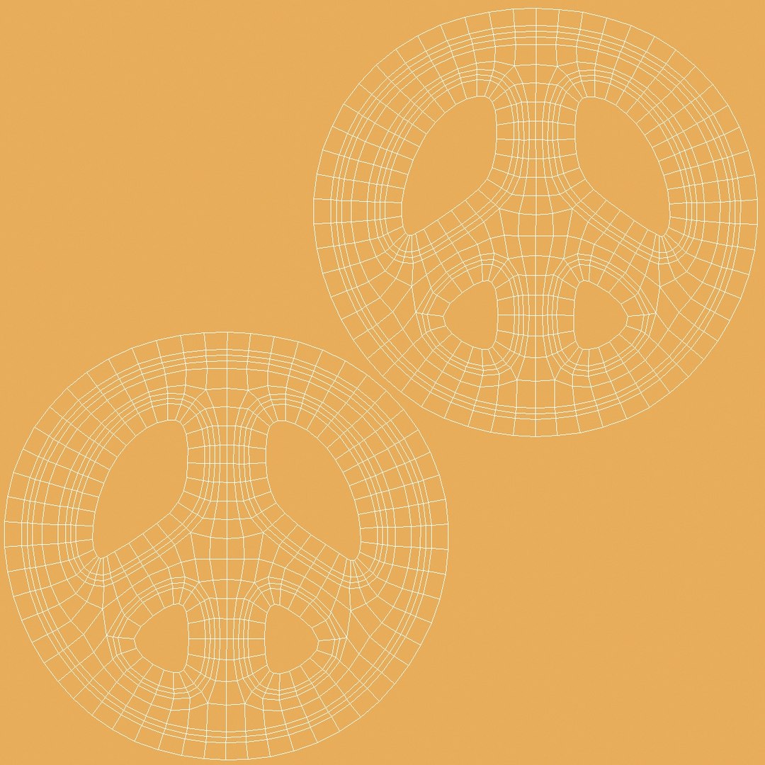 Peace Sign Symbol 3D - TurboSquid 1499744