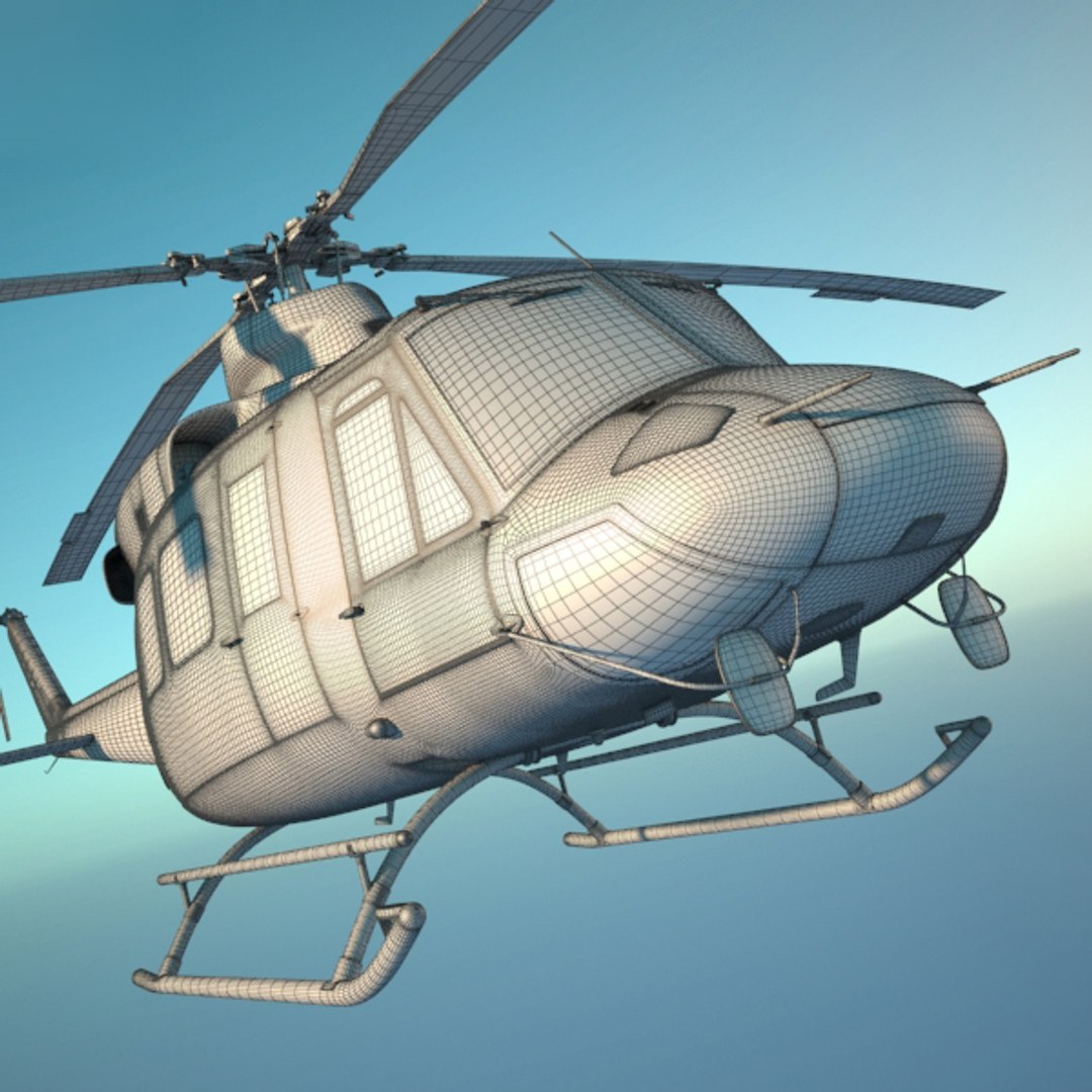3D Bell 412 Model - TurboSquid 1393508