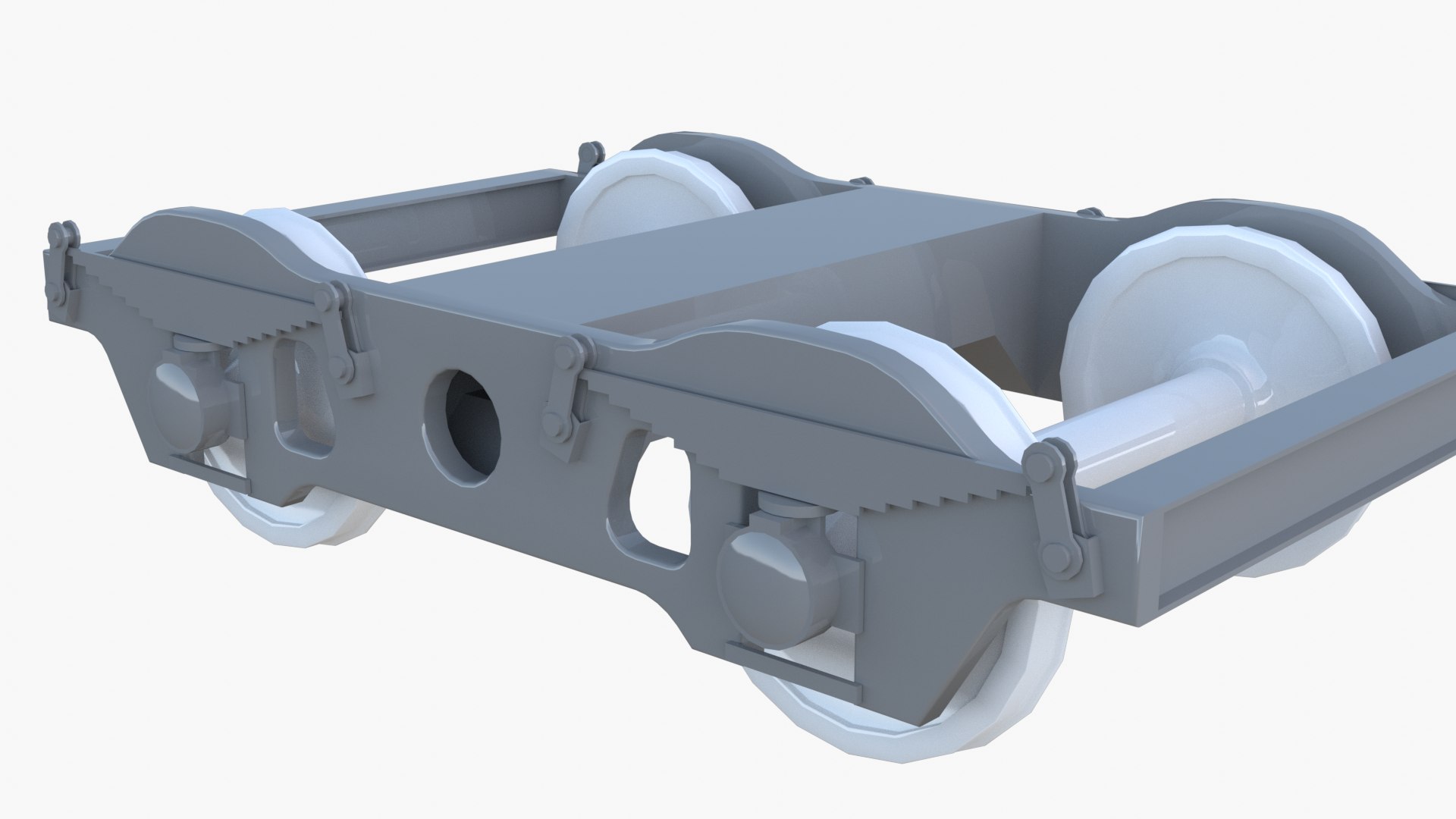 3D Cargo Wagon Bogie Model - TurboSquid 1803045