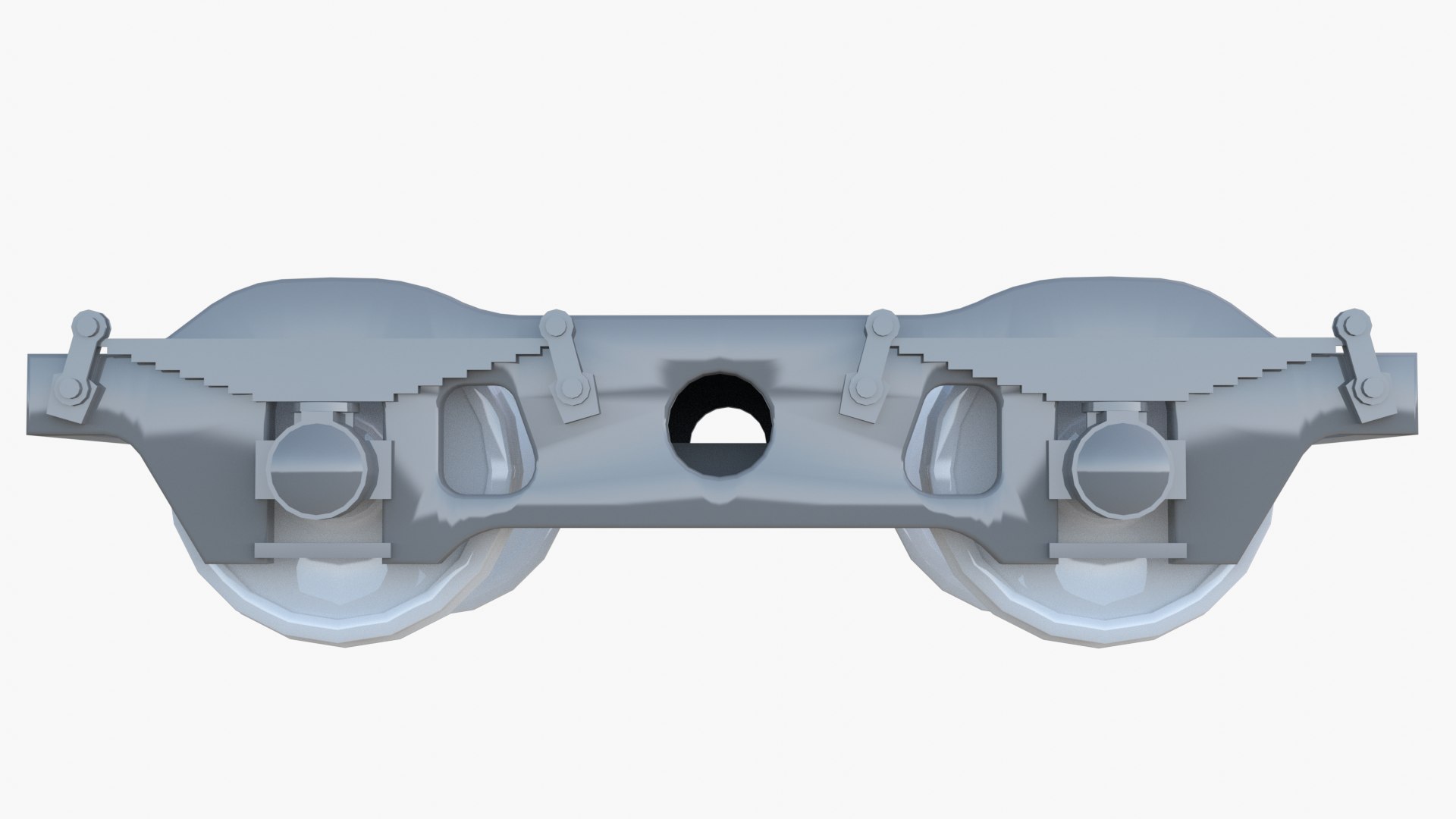 3D Cargo Wagon Bogie Model - TurboSquid 1803045
