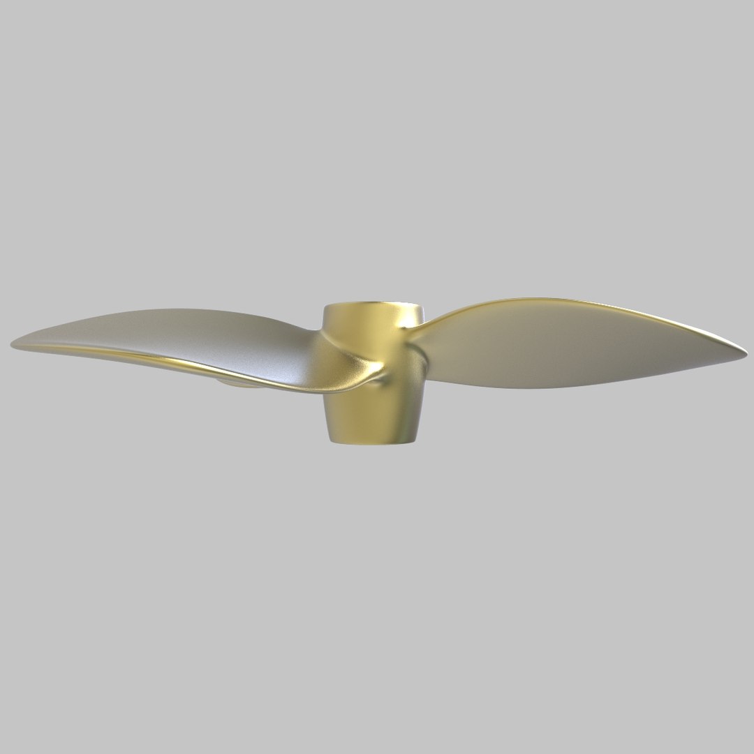 Propeller 3 Blades 3d Model