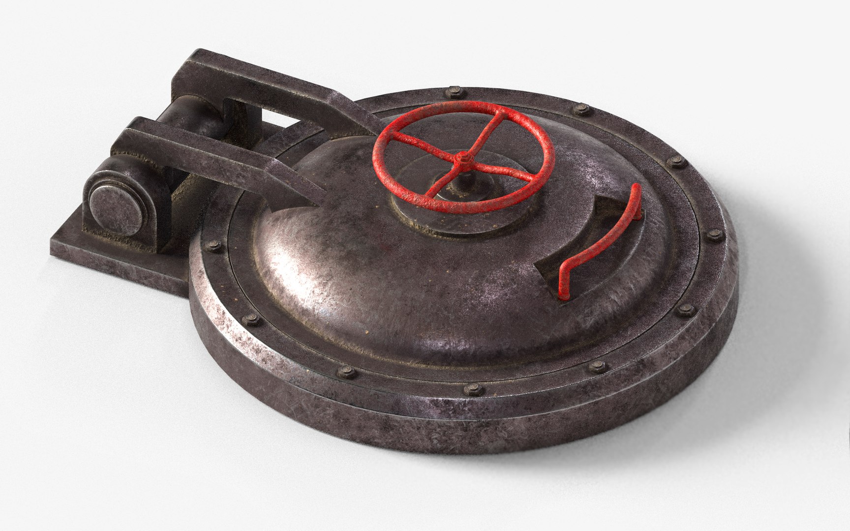 3D old hatch model - TurboSquid 1627450