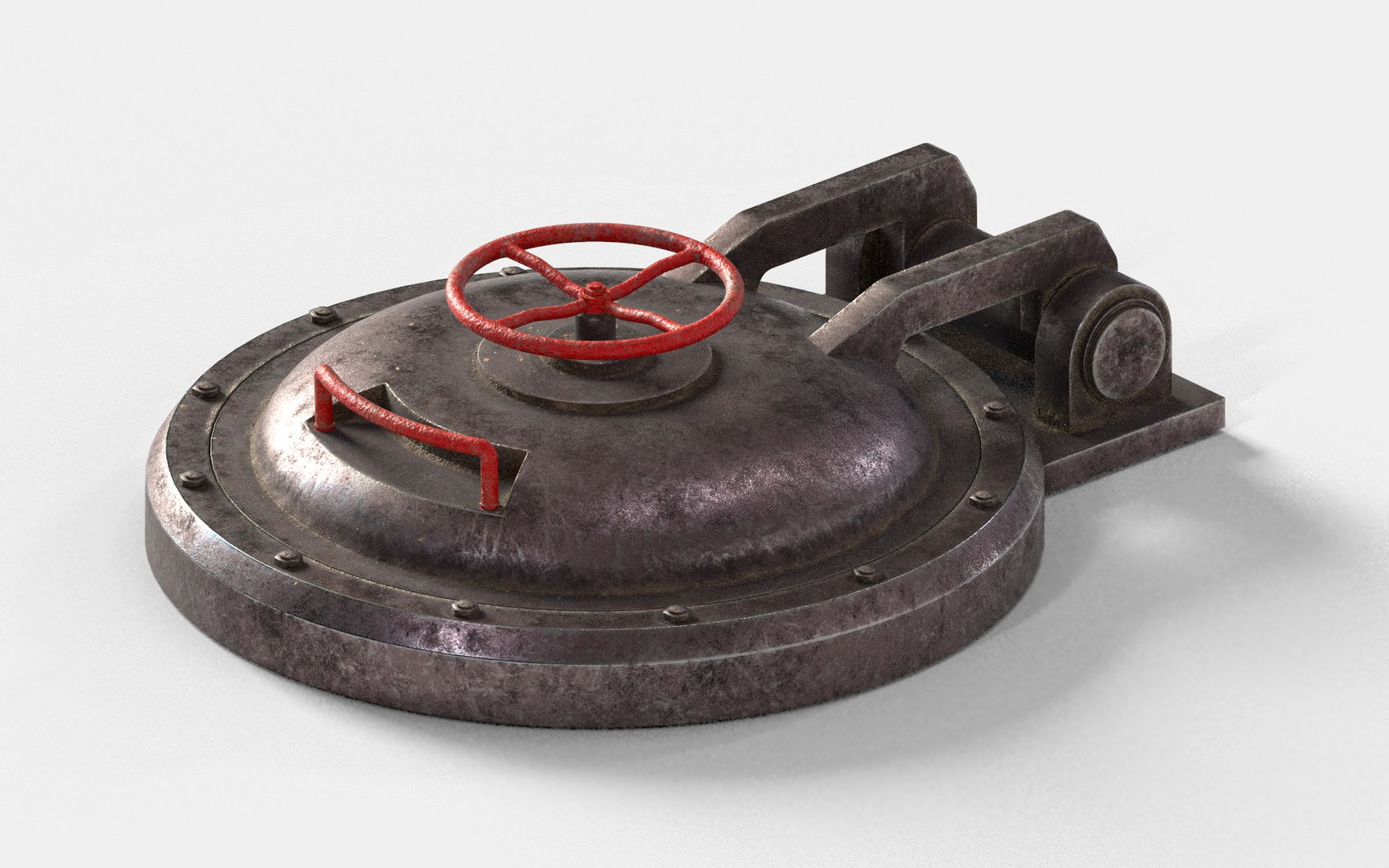 3D old hatch model - TurboSquid 1627450