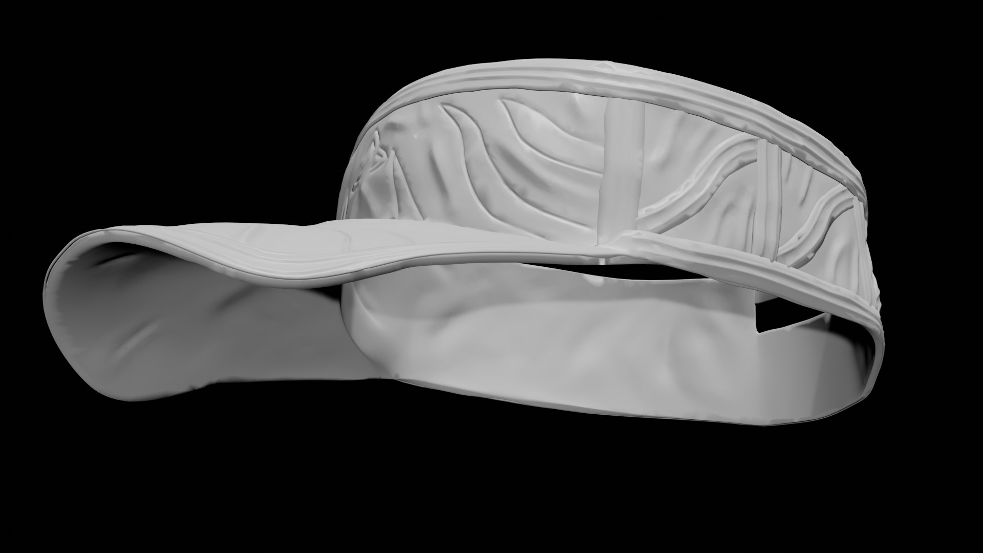 3D Sun Visor Cap - TurboSquid 1841032