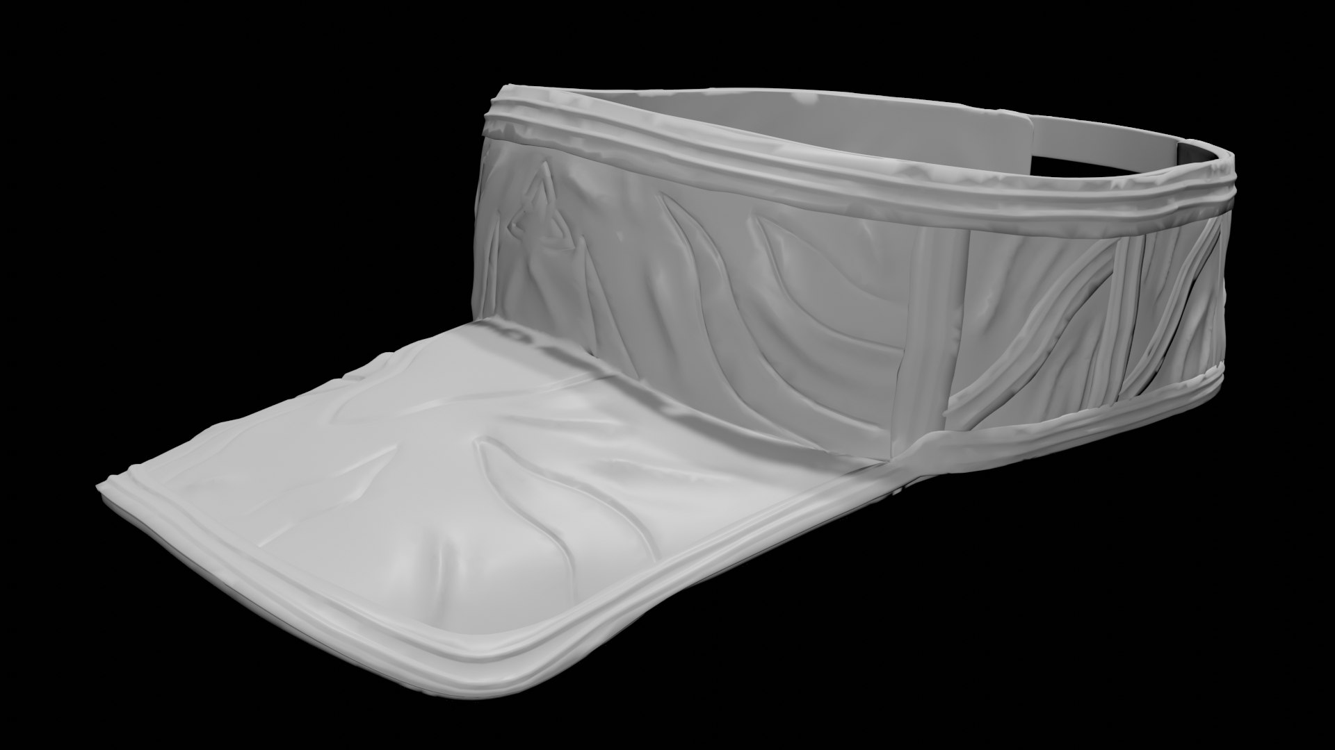 3D Sun Visor Cap - TurboSquid 1841032