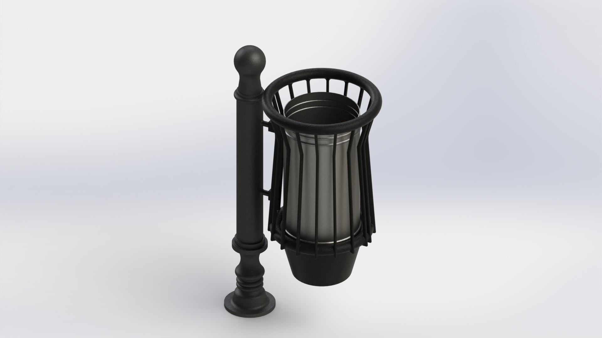 3D Full-Scale Trash Bin - TurboSquid 2268989