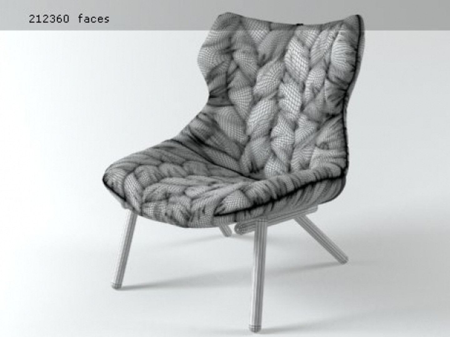 Foliage chair kartell model - TurboSquid 1176180