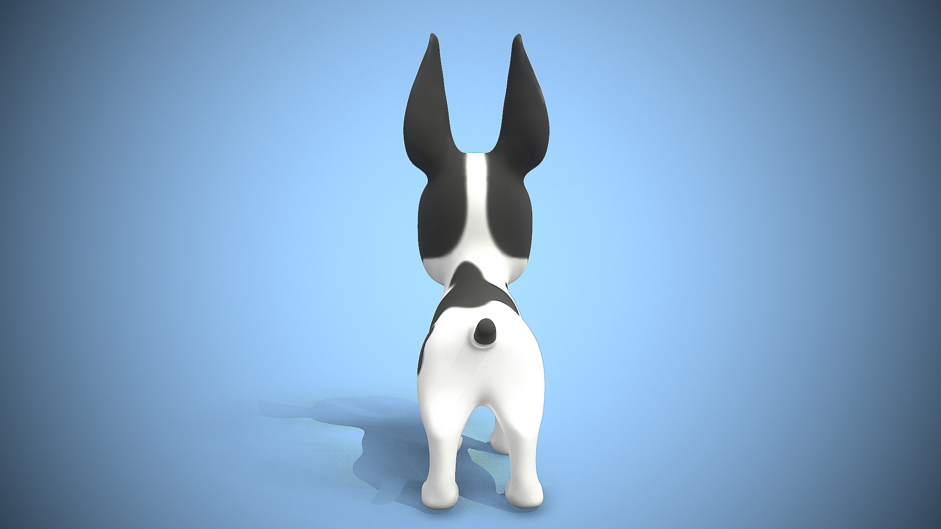 Dog Cartoon Frenchie 3D - TurboSquid 1667744