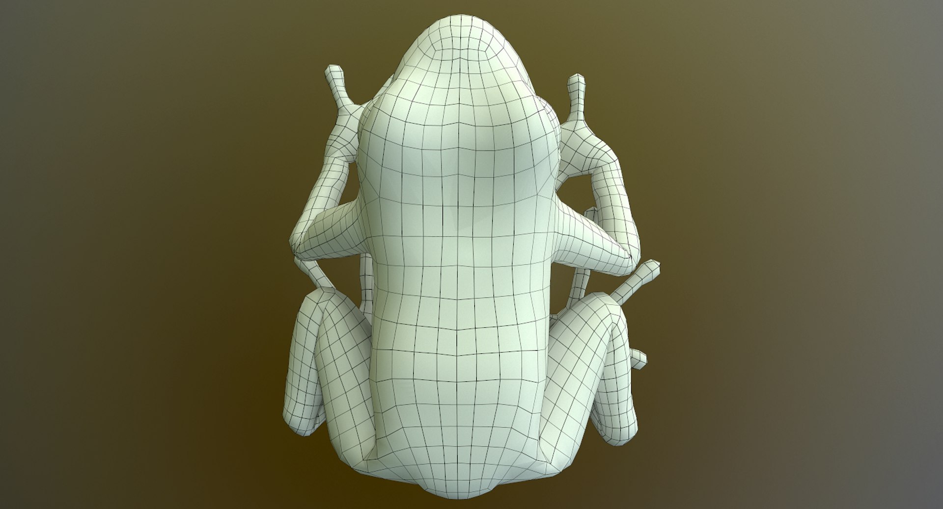 3D Realistic Yellow-banded Poison Dart - TurboSquid 1250646