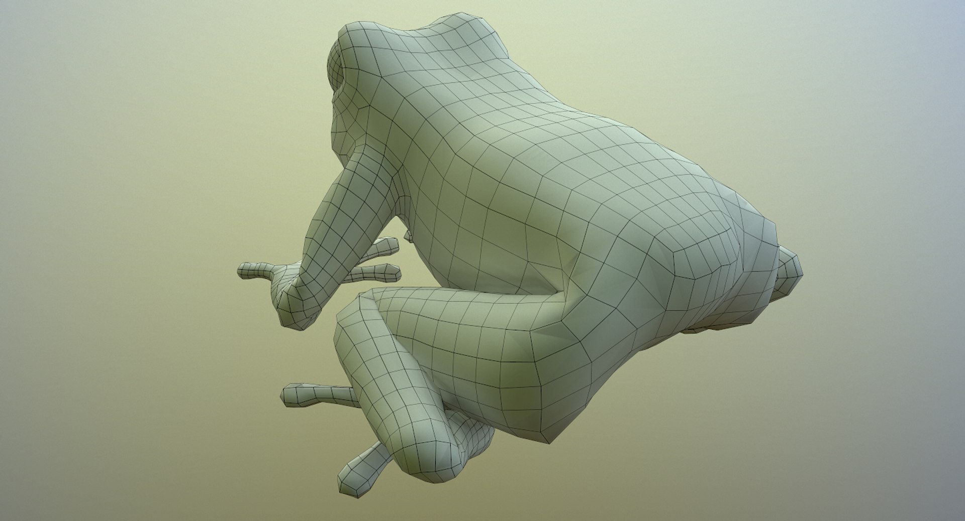 3D Realistic Yellow-banded Poison Dart - TurboSquid 1250646