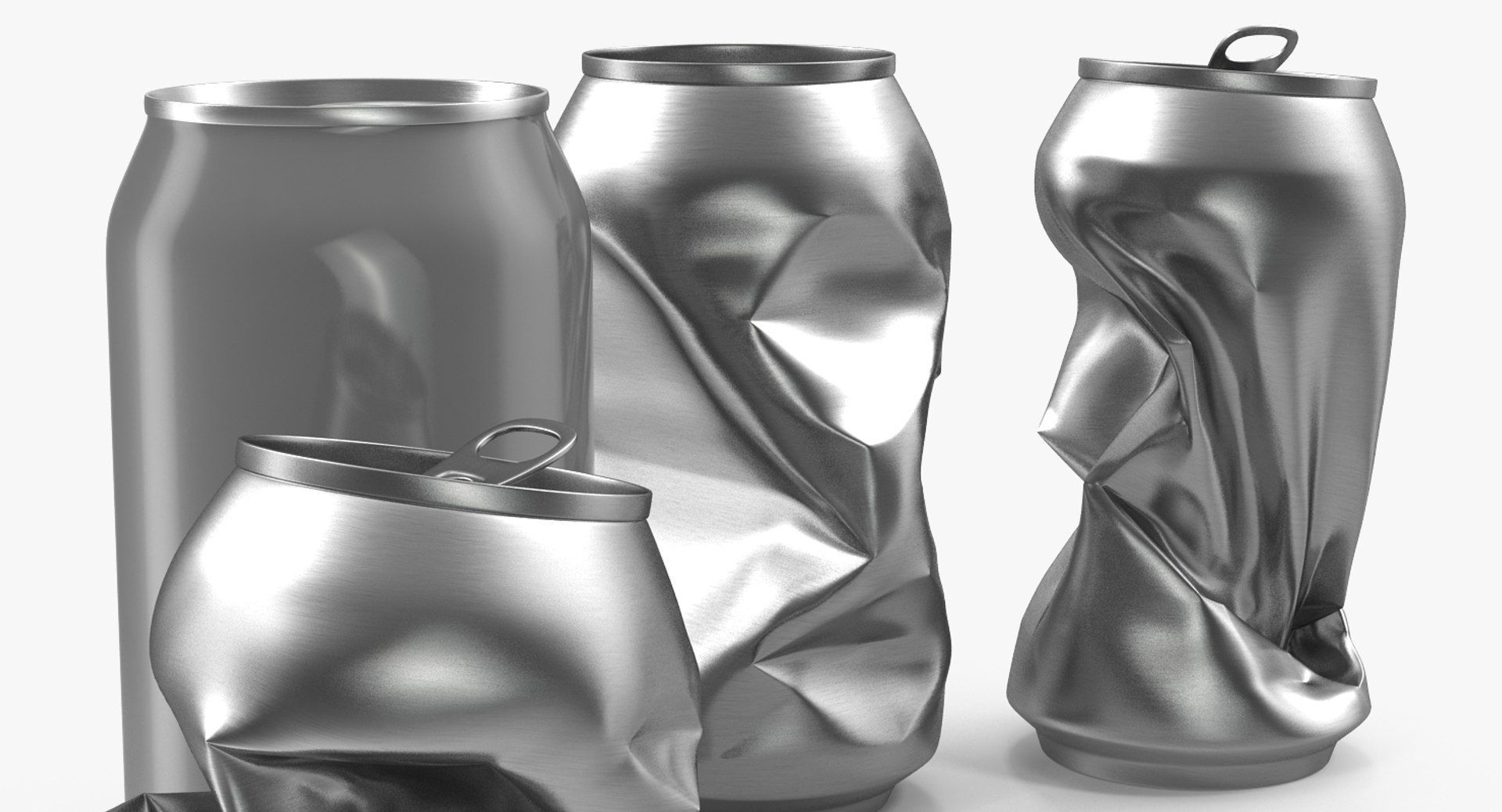 3D Model Aluminium Cans - TurboSquid 1152275
