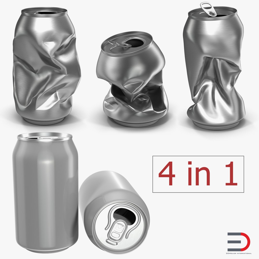 3D model aluminium cans - TurboSquid 1152275