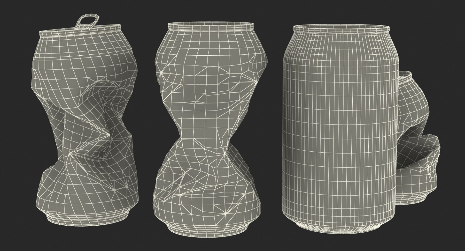 3D model aluminium cans - TurboSquid 1152275