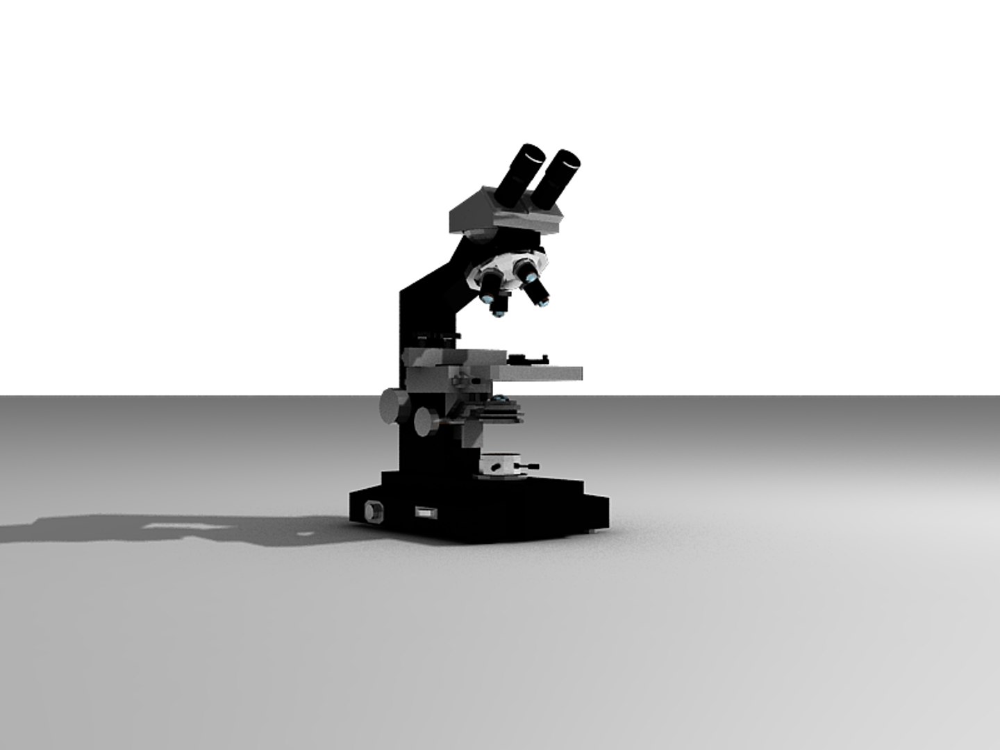 Scientific microscope model - TurboSquid 1580642