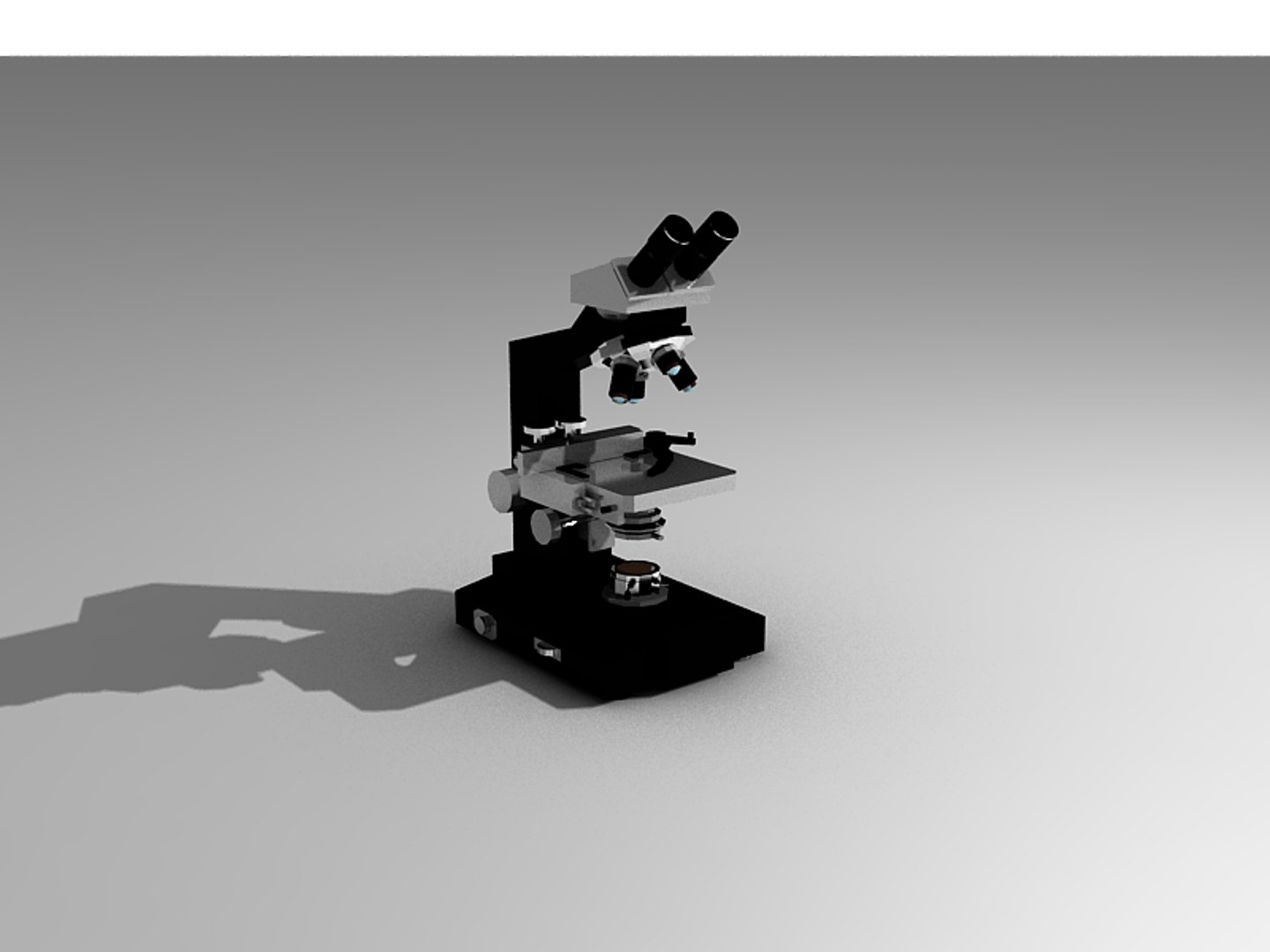 Scientific microscope model - TurboSquid 1580642