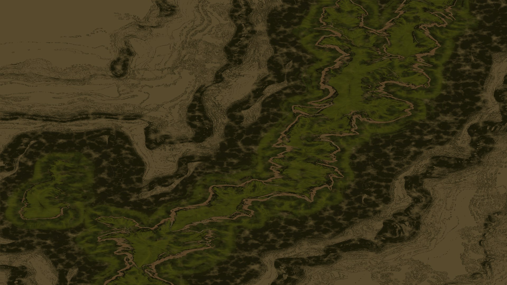3D Valley Terrain - TurboSquid 2202727