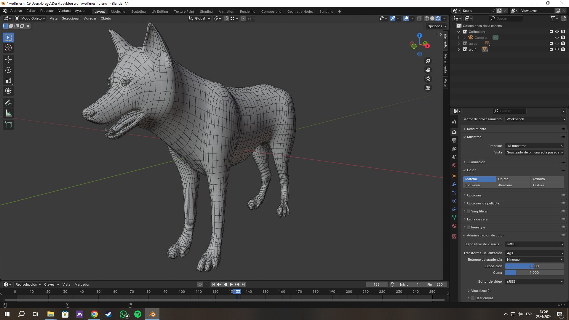 Wolfmesh 3D - TurboSquid 2220063